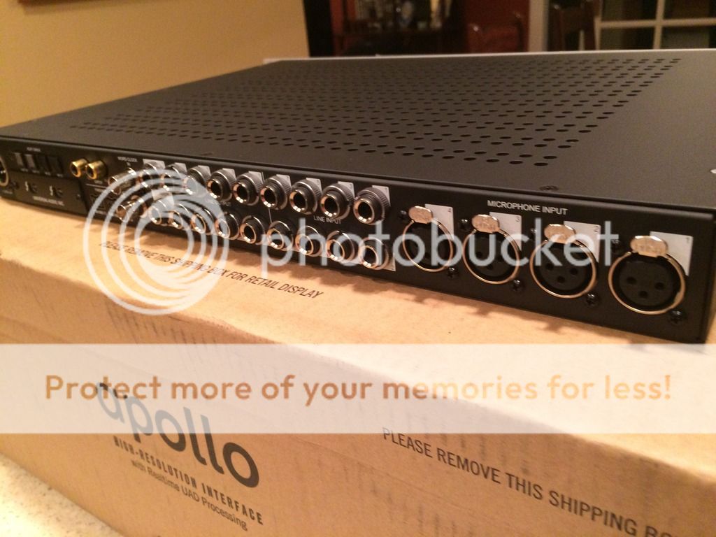 UAD Apollo Quad Thunderbolt/Firewire 800 | UAD, Apollo, and LUNA Forums