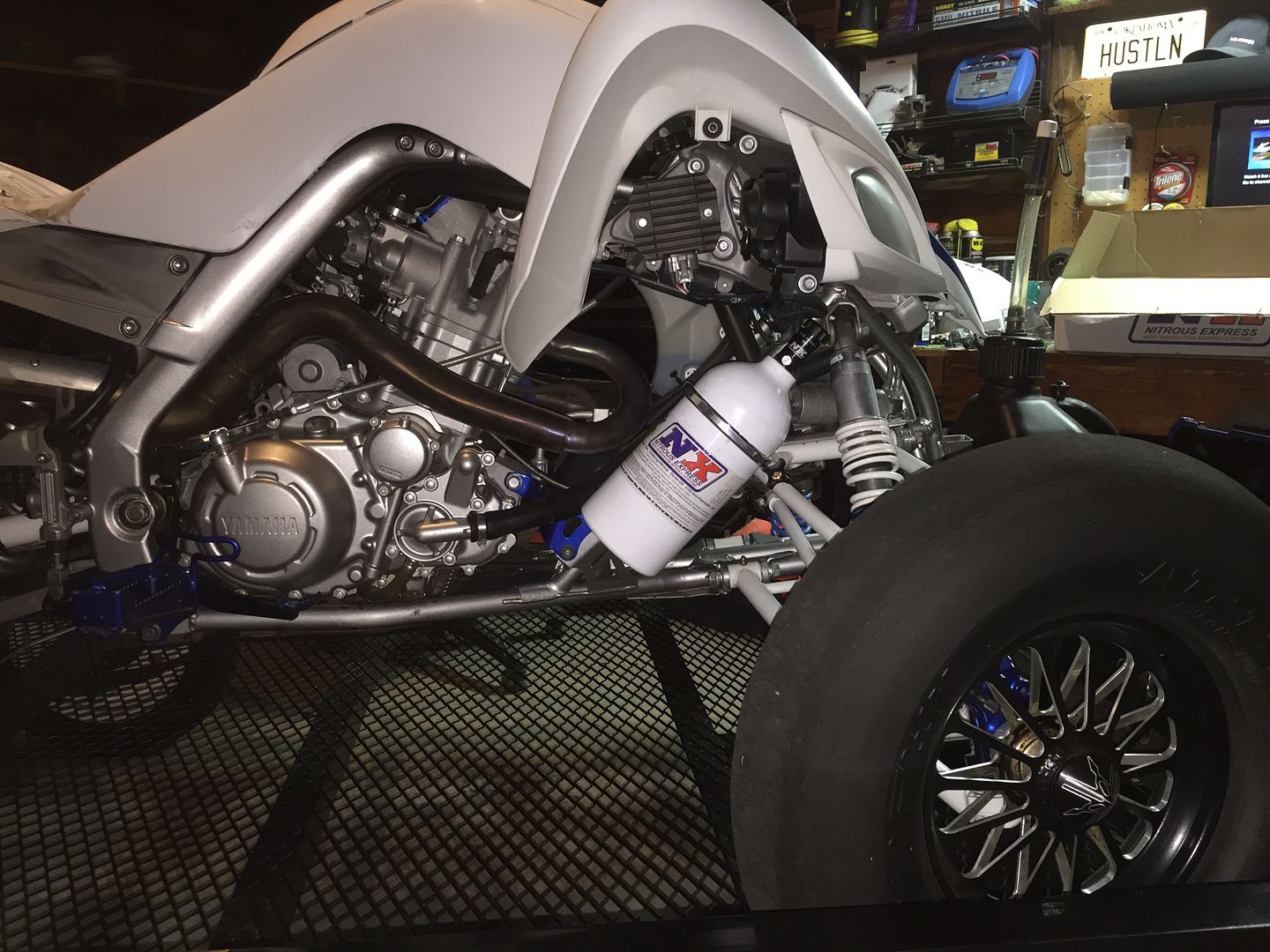 NX nitrous install on my Raptor 700 "Project Frosty" | Modded Raptors Forum