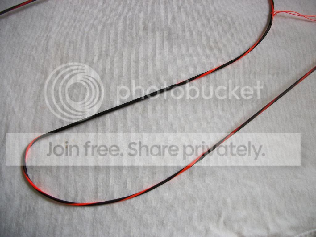 flo orange strings one color | Archery Talk Forum