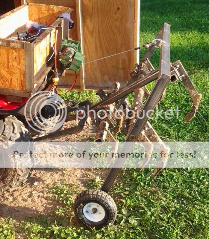 Homemade Atv Cultivator