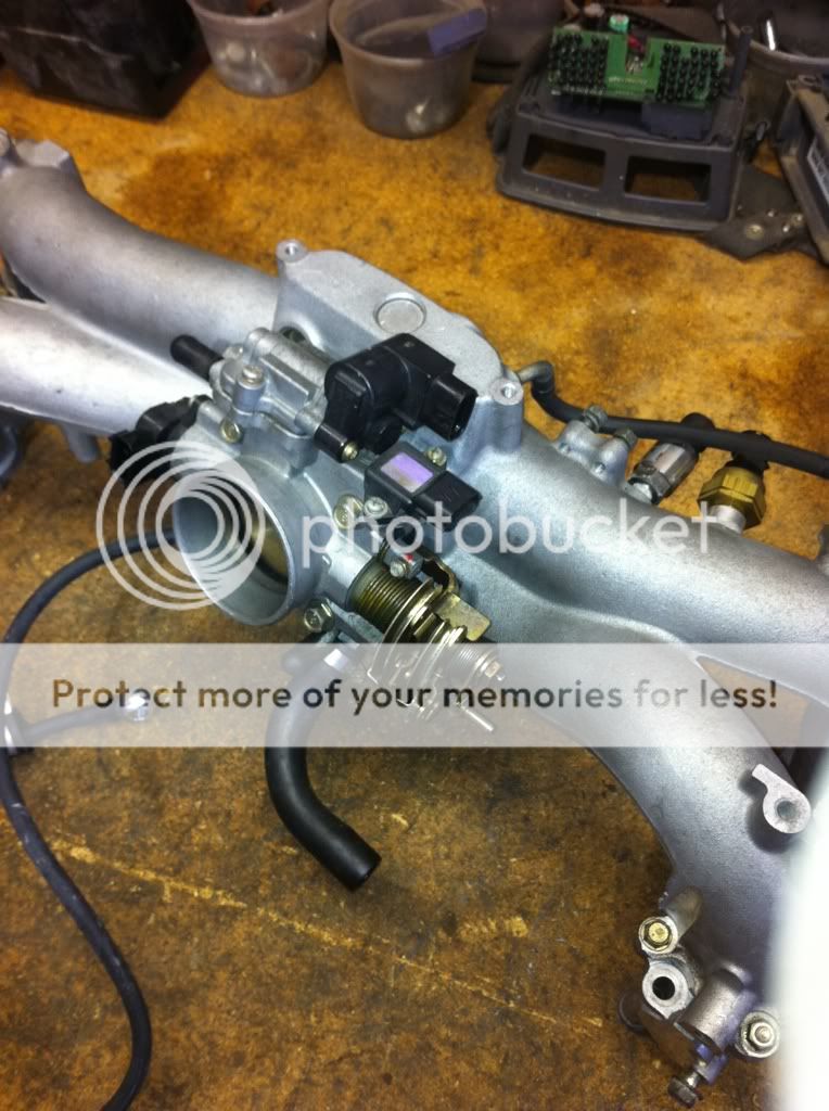 Wrinkle black spray paint intake manifd!!! - NASIOC