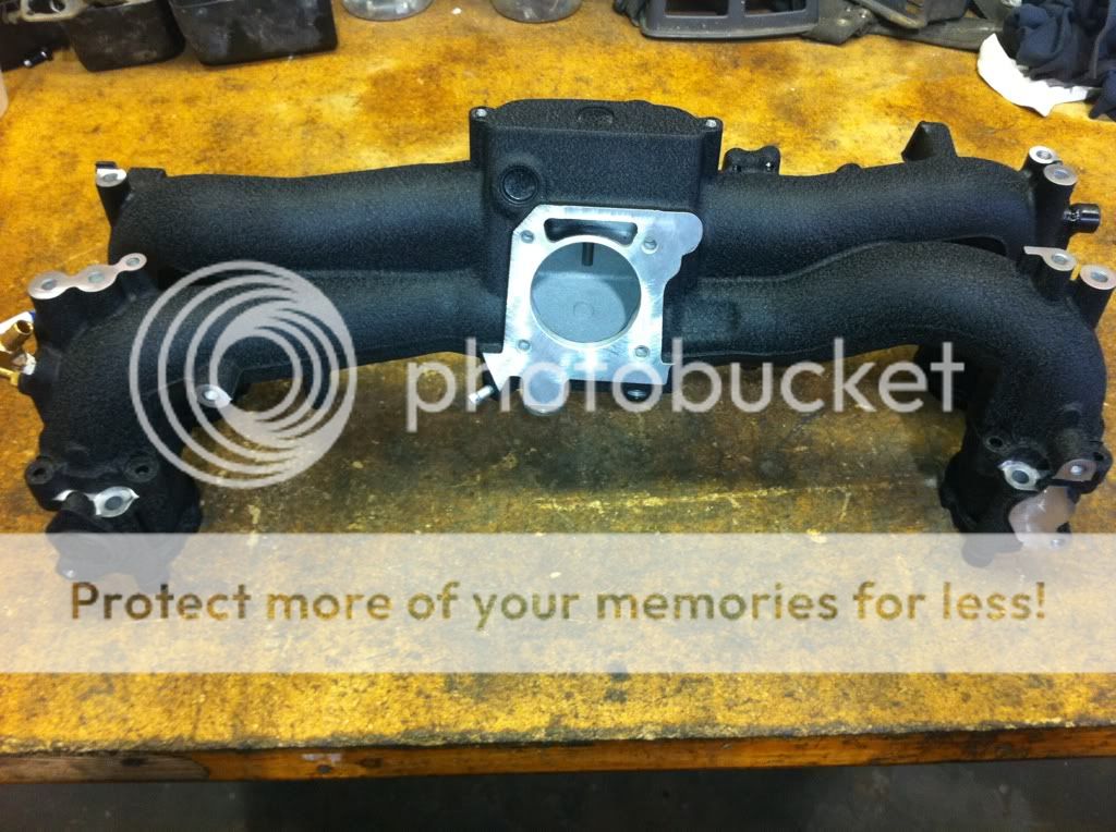 Wrinkle black spray paint intake manifd!!! - NASIOC