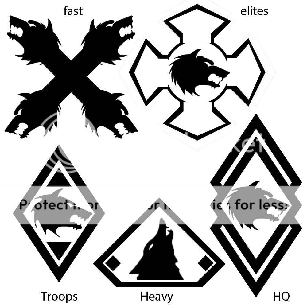 Space Wolves Icons V1 Photo by LordAvaric | Photobucket