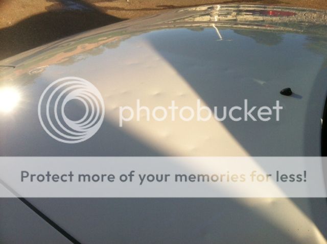 Red NA with Hail Damage - MX-5 Miata Forum