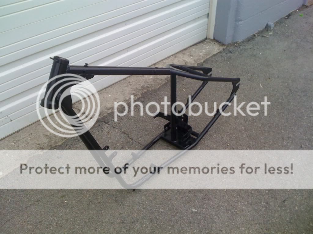 Santee Triumph 650 750 Rigid Chopper Frame T120 Bonneville TR6 | eBay